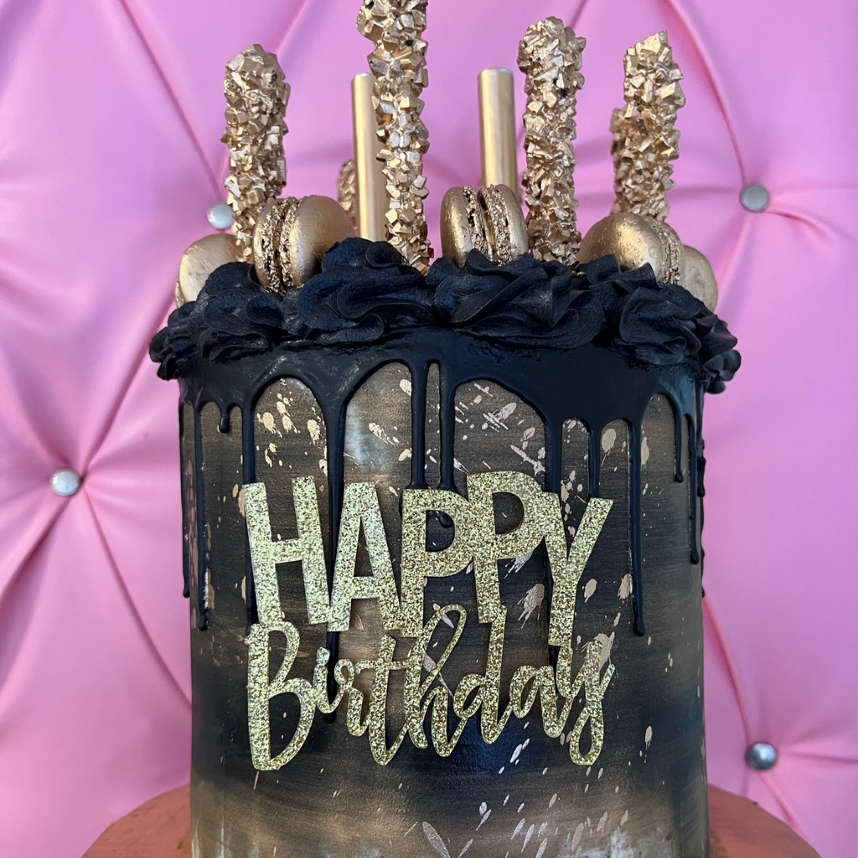 Black & Gold Party | My Fair Sweets Bakery